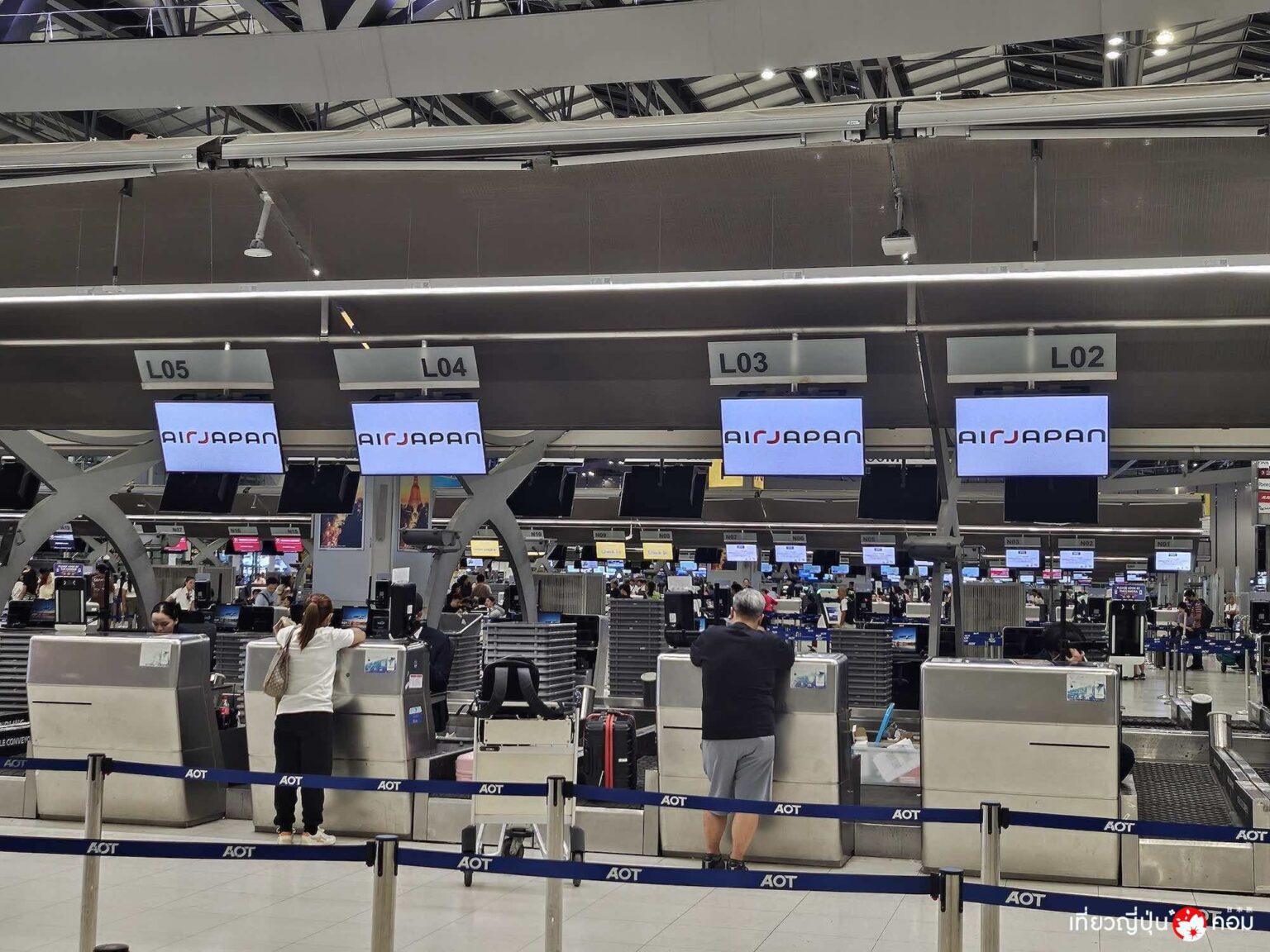 รีวิว เดินทางไปโตเกียวด้วยสายการบิน AirJapan | เที่ยวญี่ปุ่น ดอทคอม